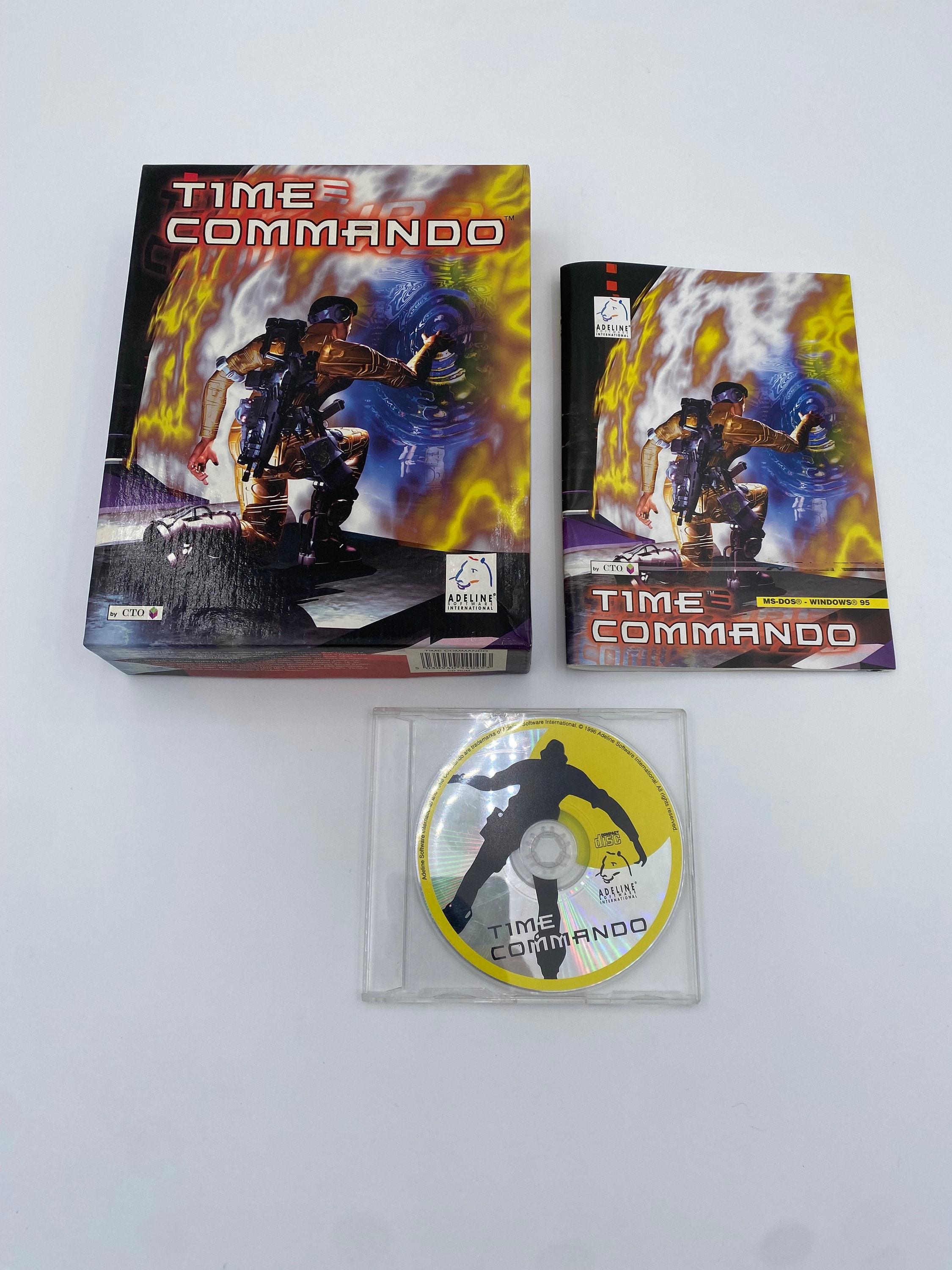 Time Commando PC Game - Etsy