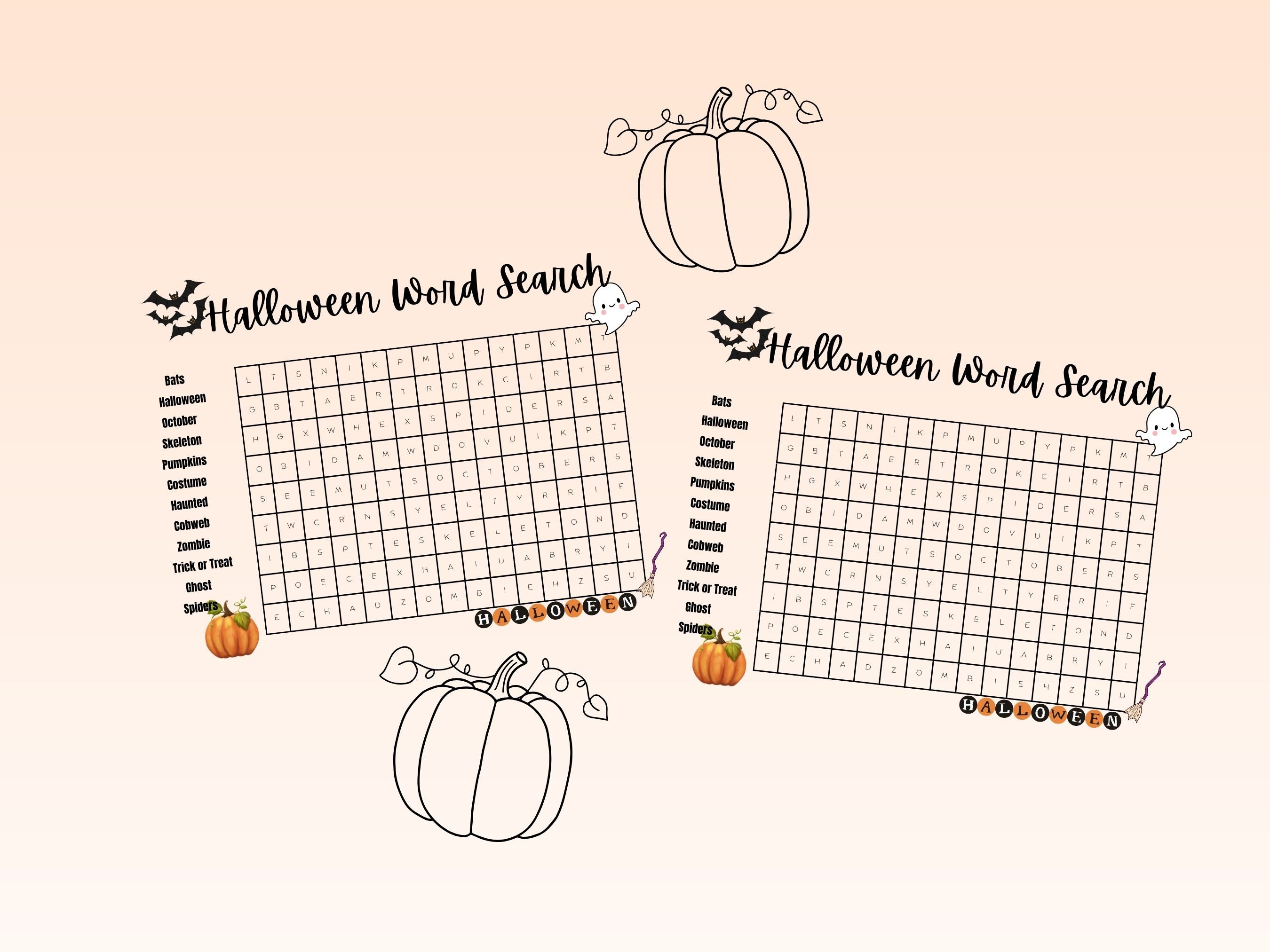 Holiday Word Search Bundle, Printable - Etsy