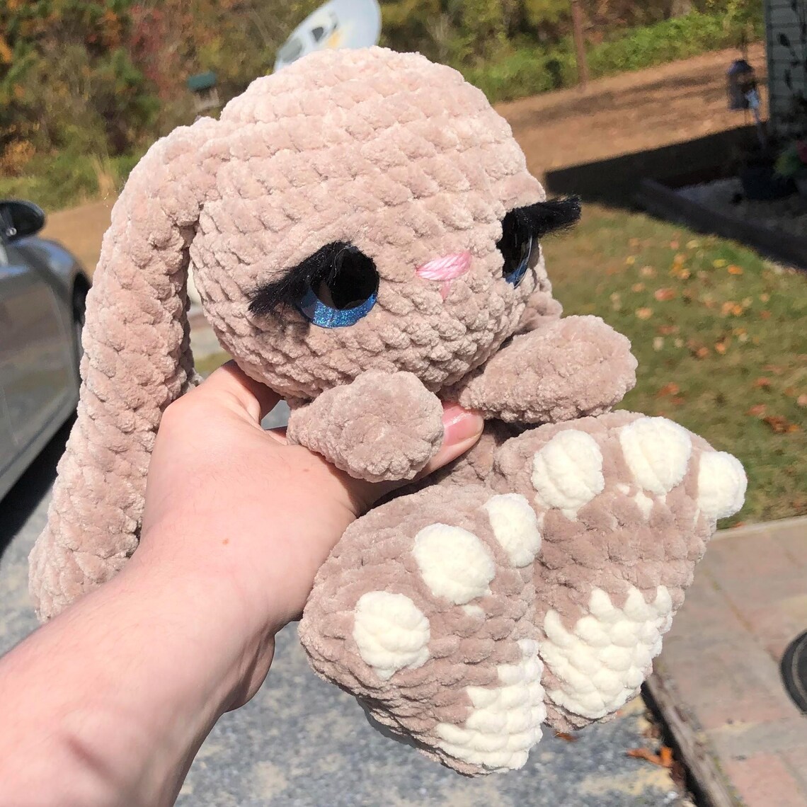 Ophelia the Bunny Snuggler, Downloadable PDF Pattern, Intermediate ...