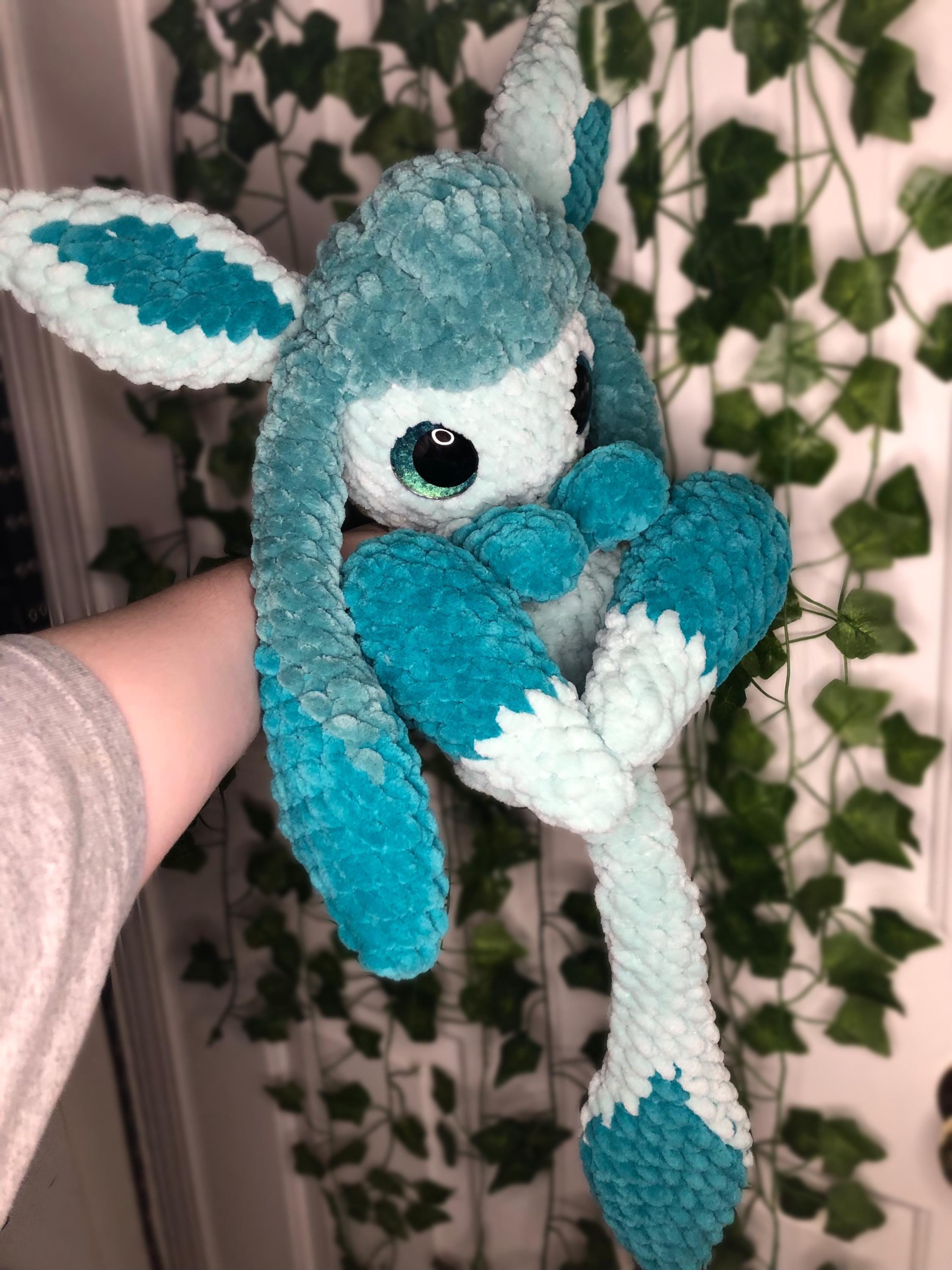 Crochet Glacier Fox Snuggler Pattern, Advanced Pattern, Downloadable ...