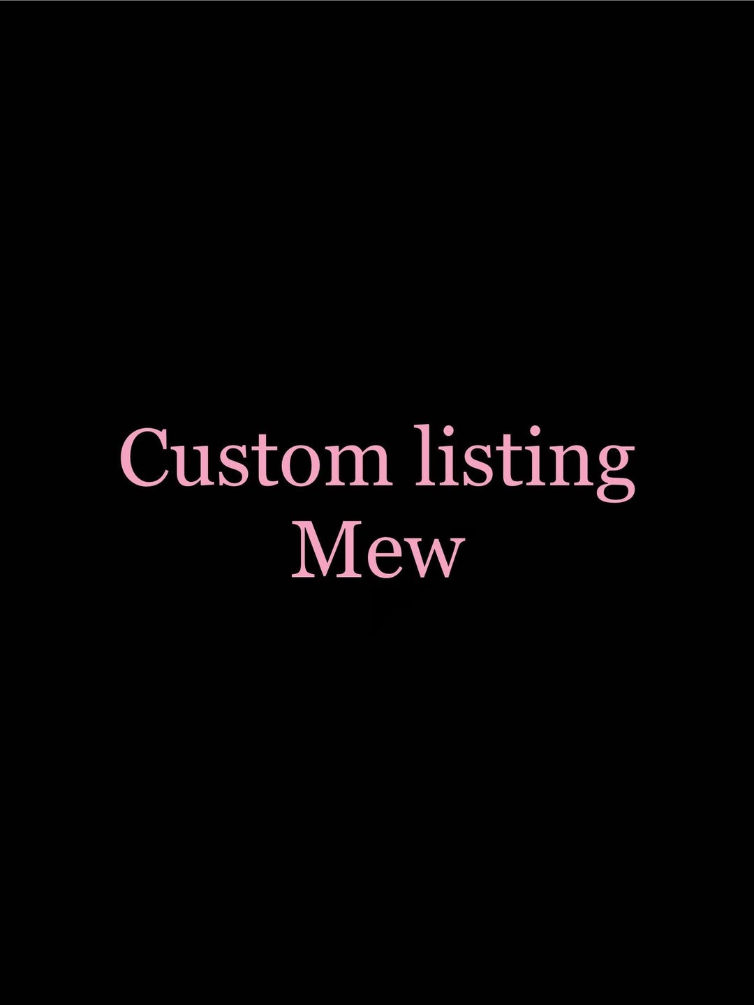 Custom Mew Crochet Plushie - Etsy
