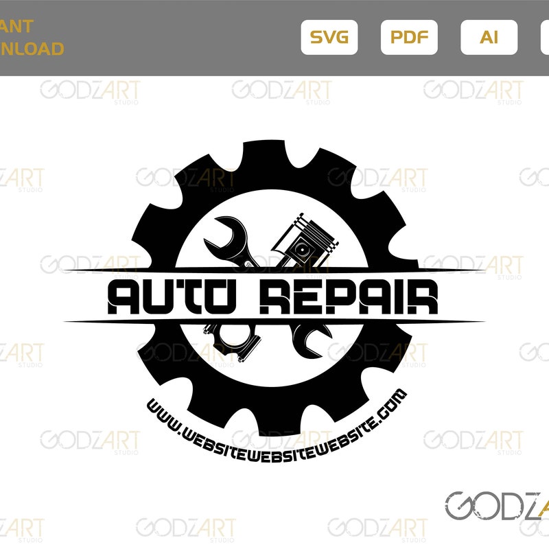 Auto Repair Logo - Etsy