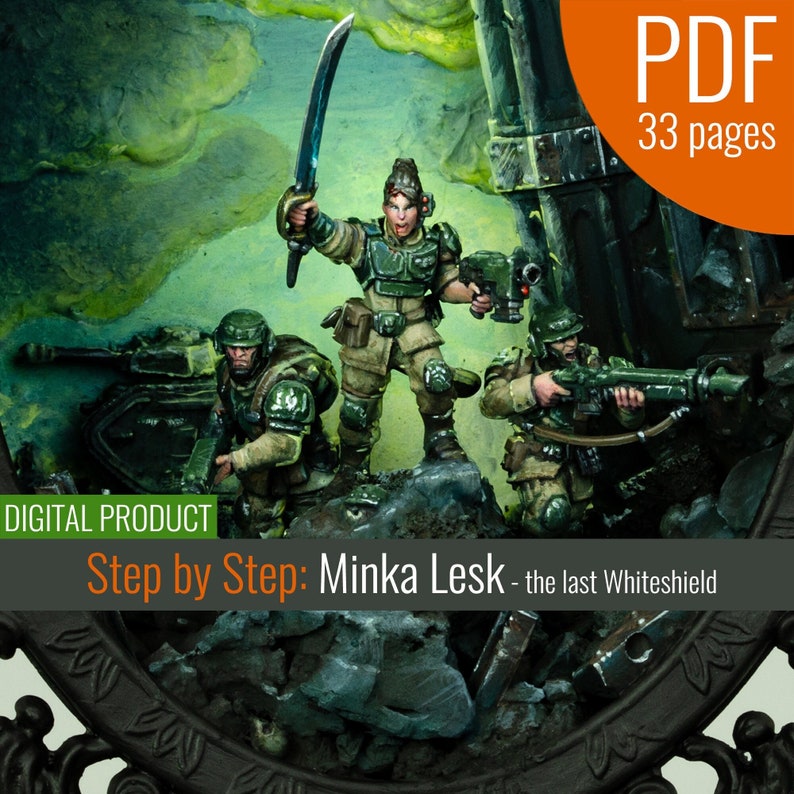 Step by Step - Minka Lesk, the Last Whiteshield - Etsy