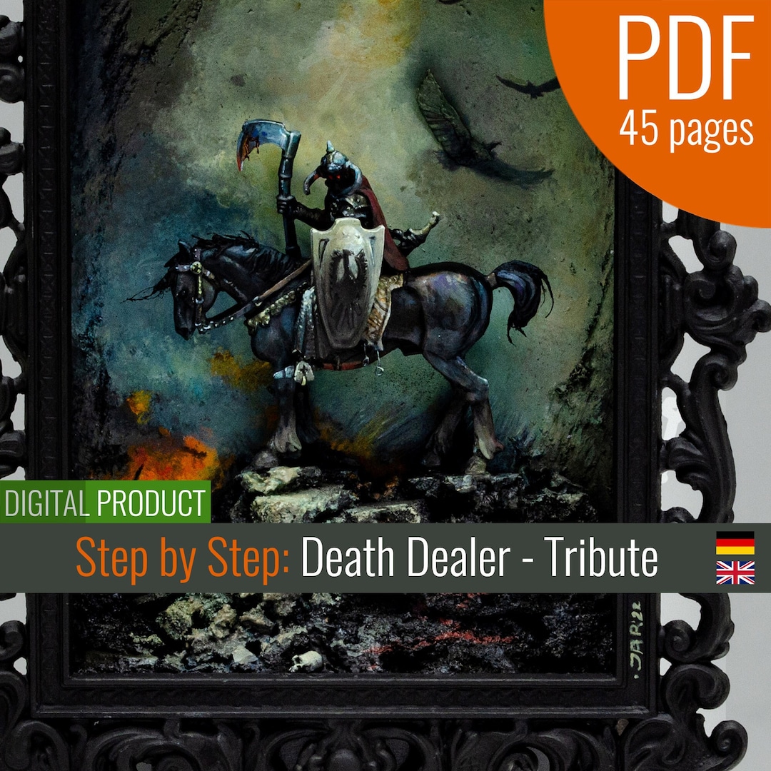 Step by Step: Death Dealer Tribute - Etsy