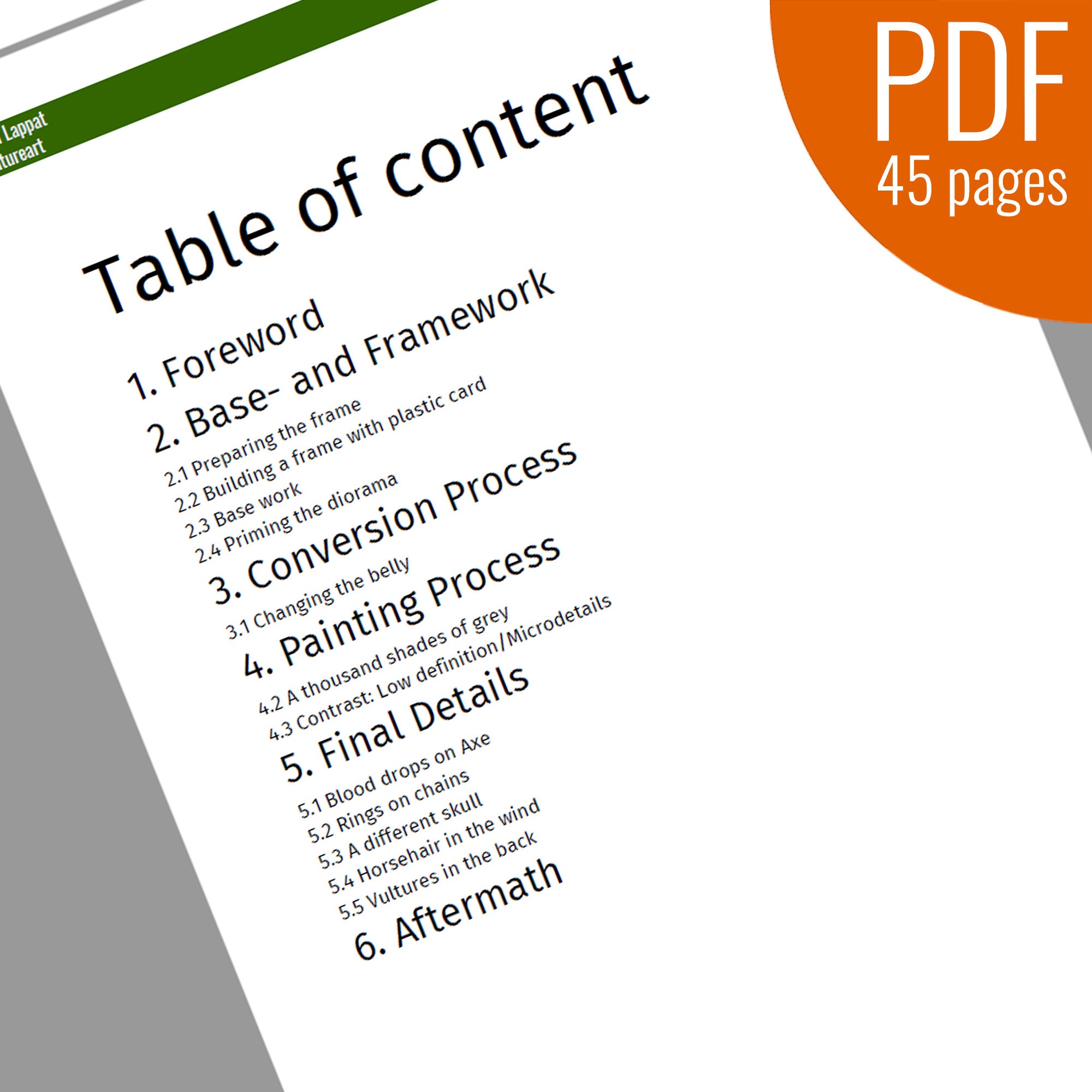 Step by Step: Death Dealer Tribute - Etsy