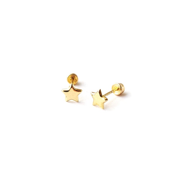 Star Shaped Studs - Etsy