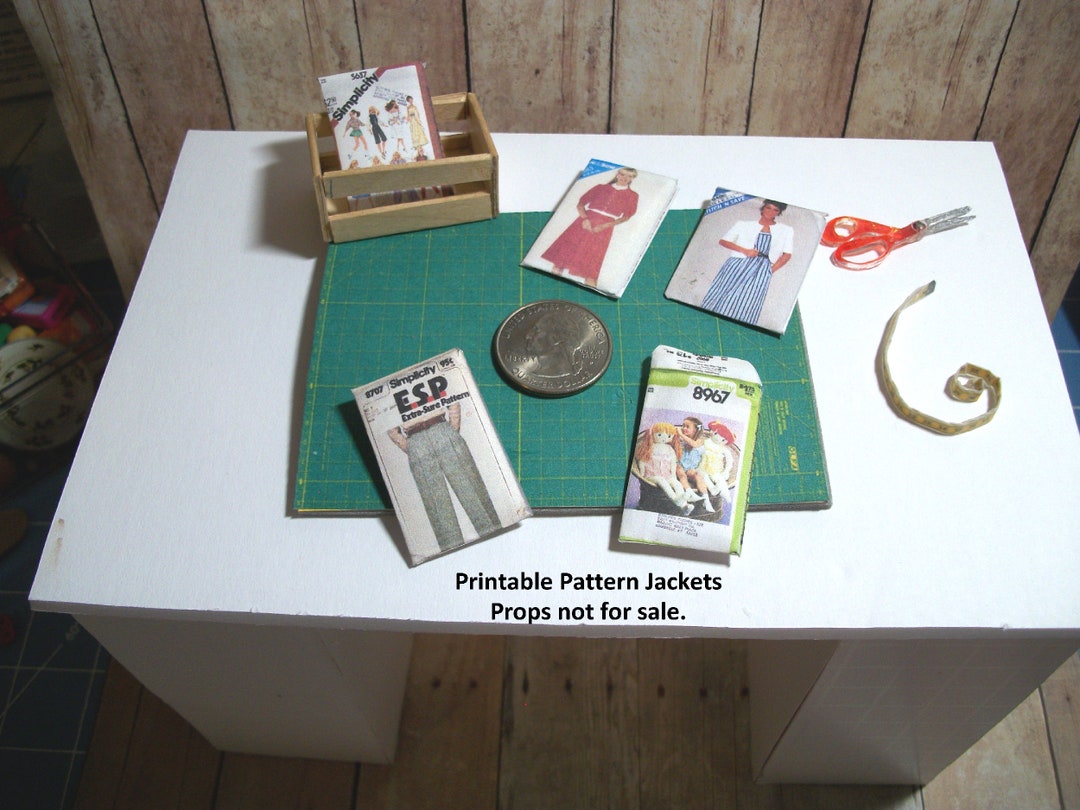 1:6 Scale Printable Sewing Pattern Jackets 5 - Etsy