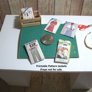 1:6 Scale Printable Sewing Pattern Jackets 5 - Etsy