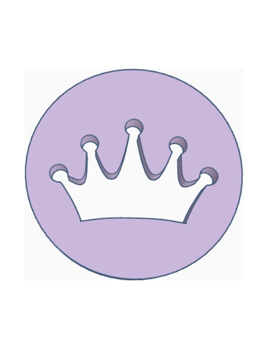 23mm Extruder Disc - Crown - Etsy