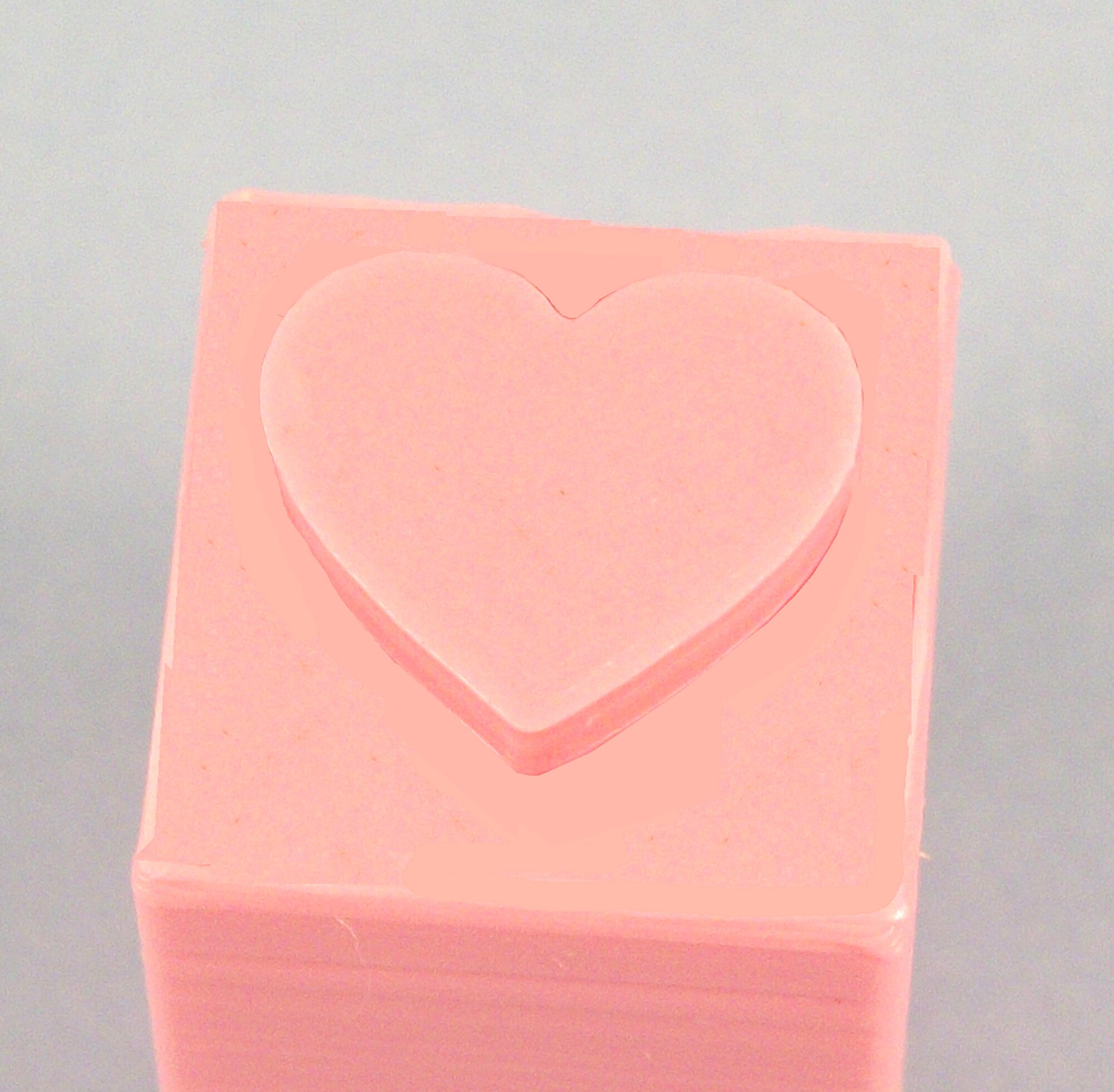 Heart Stamp, Double-sided .5inch - Etsy