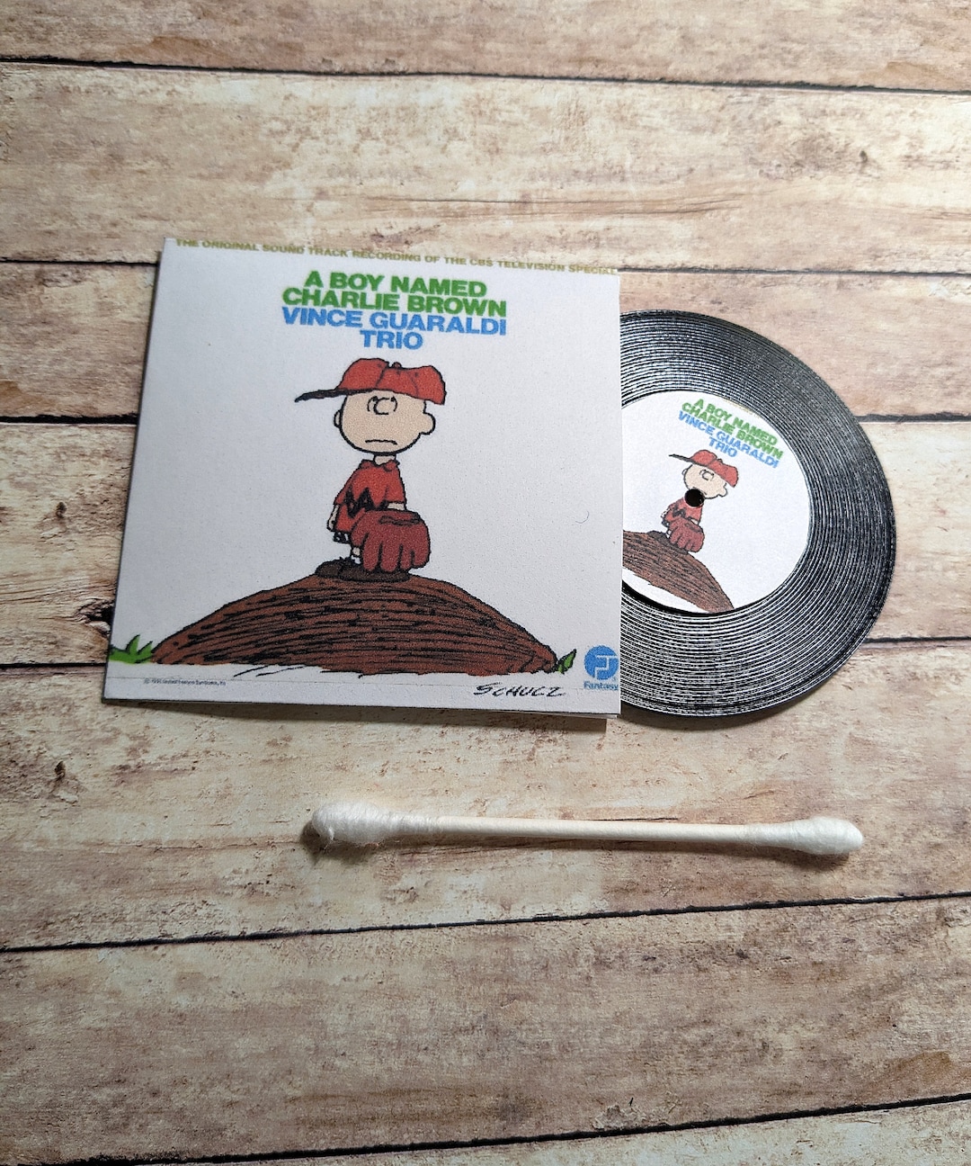 1:4 Scale Album With Cover Charlie Brown - Etsy