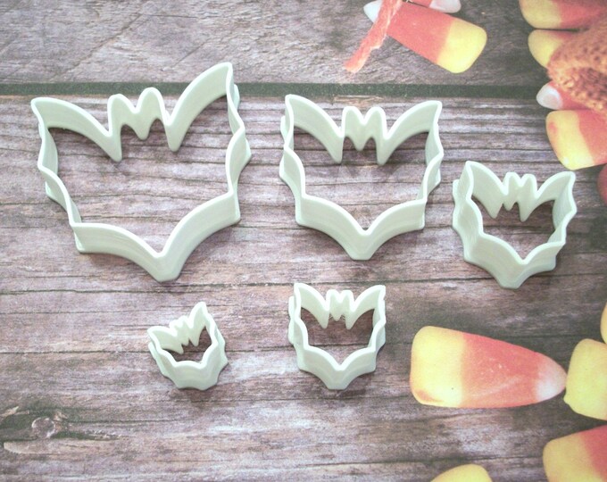 Bat Shaped Cookie and Fondant Cutter - Etsy