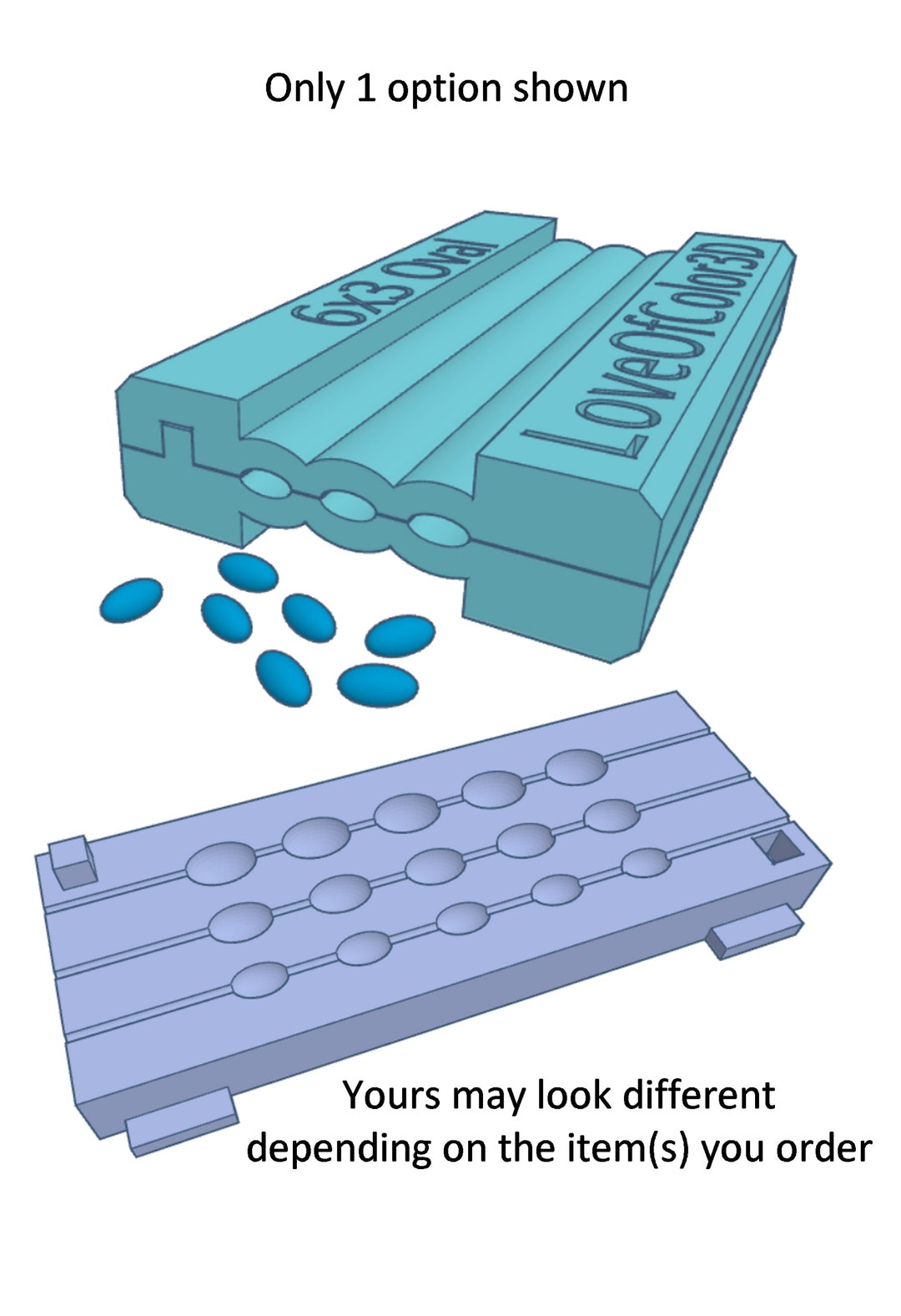Oval Bead Rollers - 6 Sizes Available - Etsy