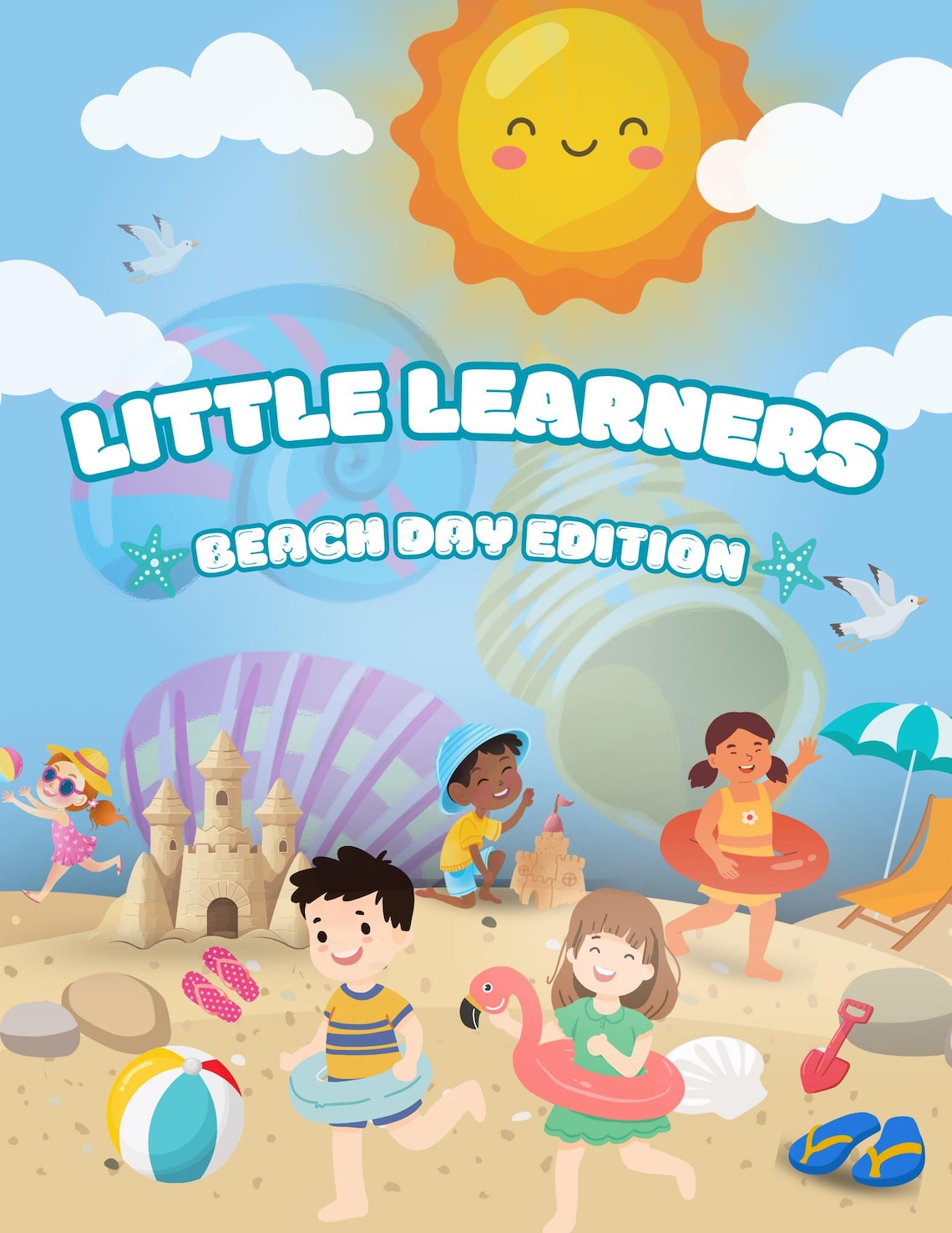 Interactive Kids Story & Coloring E-book for Ages 3 to 6, Preschool ...