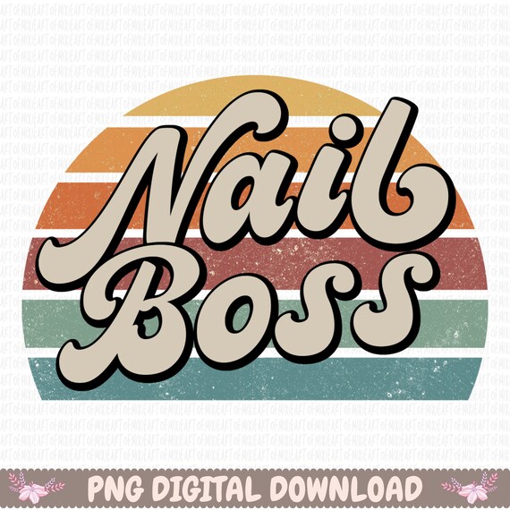 Nail Tech Png Nail Technician Png Personalized Gifts Nail | Etsy