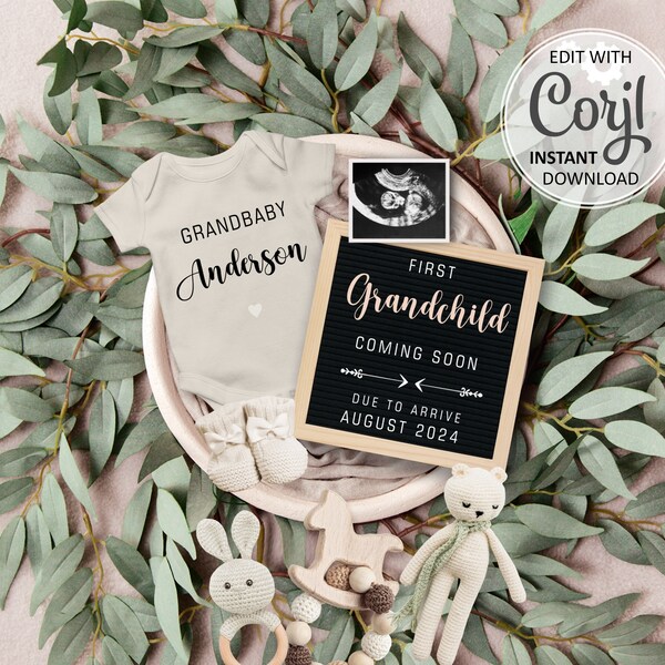 First Grandchild - Etsy