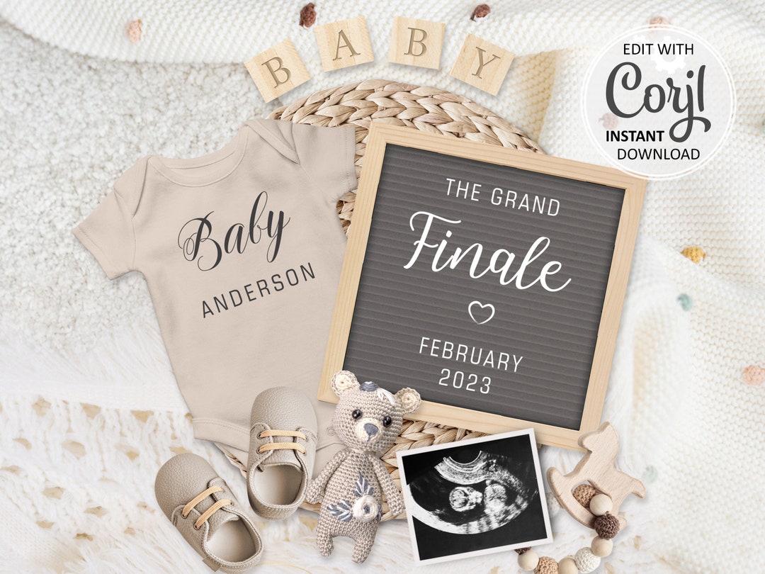 The Grand Finale Pregnancy Announcement Digital, Last Baby Reveal Due ...