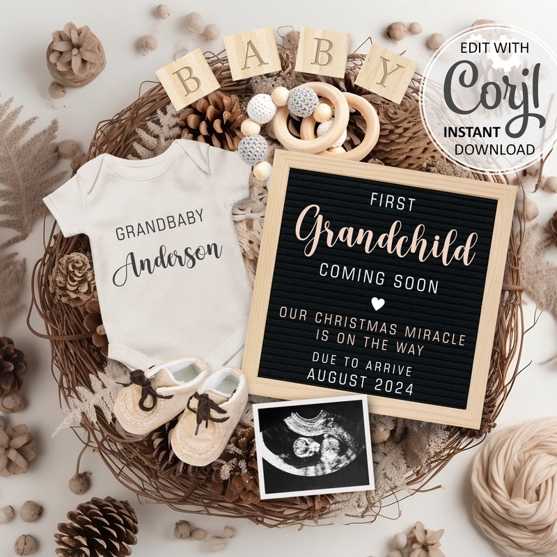 First Grandchild - Etsy