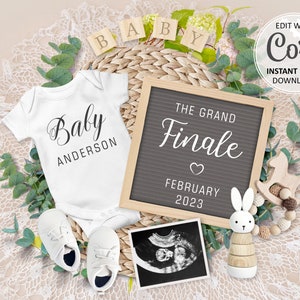The Grand Finale Pregnancy Announcement Digital, Last Baby Reveal Due ...