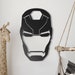 Iron Man Metal Wall Art, Unique Iron Man Wall Decor for Kids Room, Wall ...