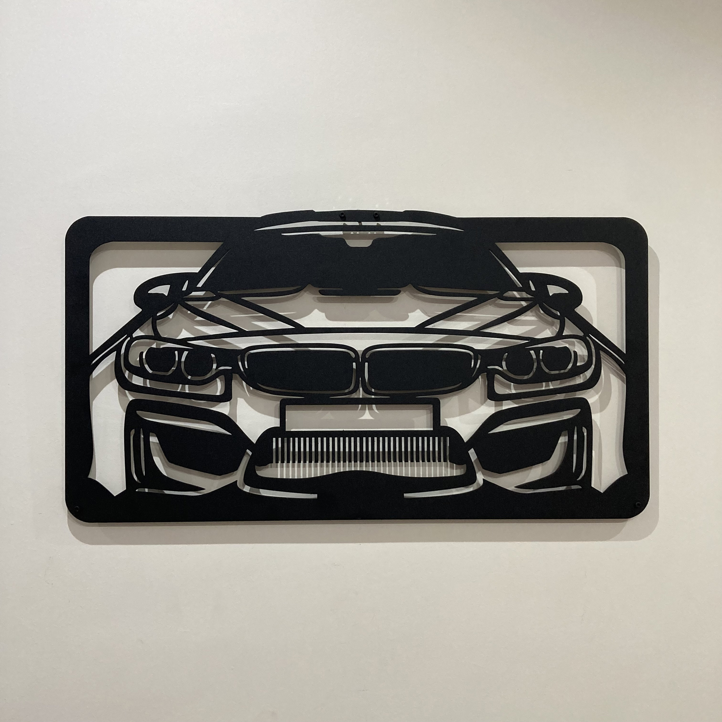 BMW M4 Metal Wall Art, Unique BMW M4 Wall Decor for Living Room, Wall ...