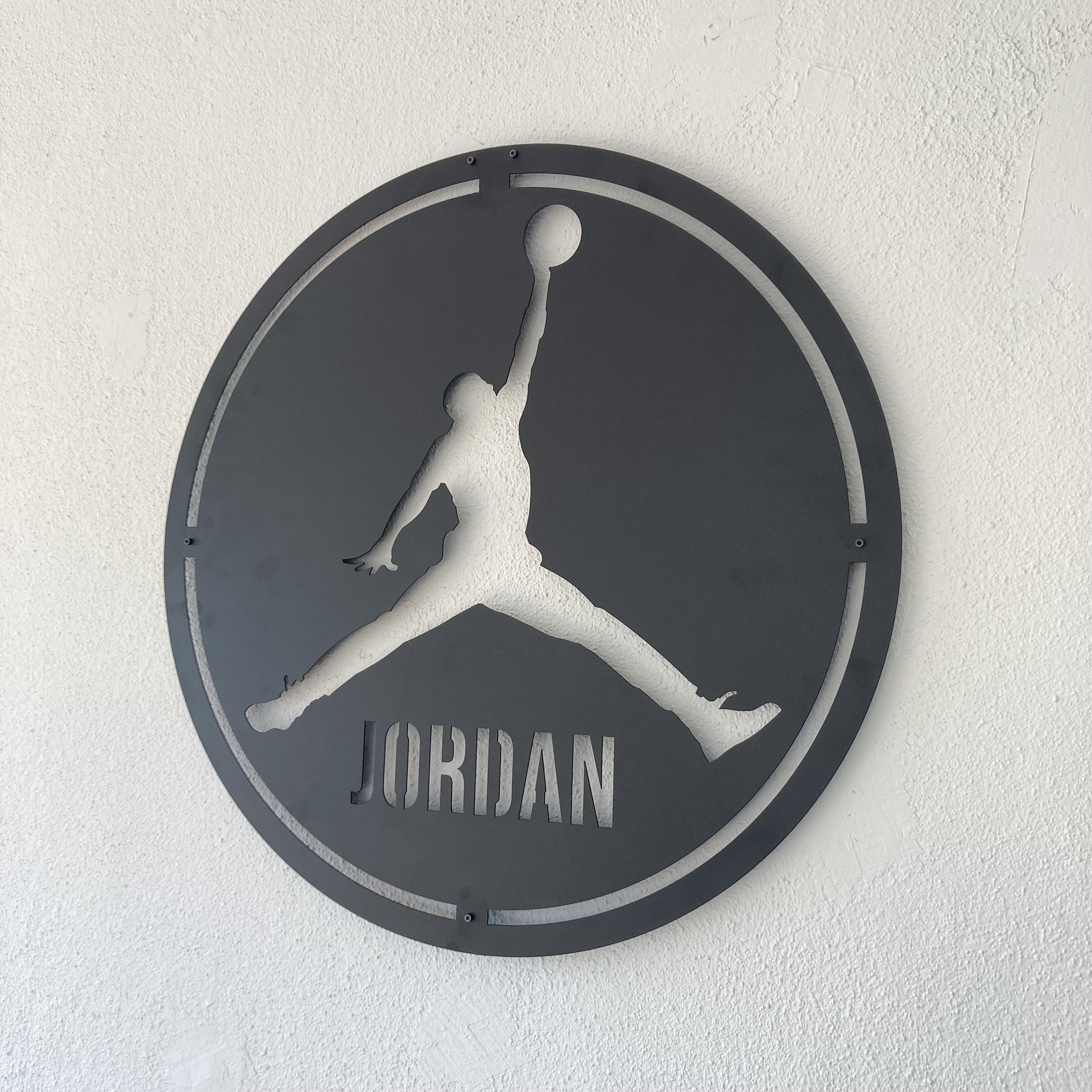 Michael Jordan Metal Wall Art, Unique Michael Jordan Wall Decor for ...