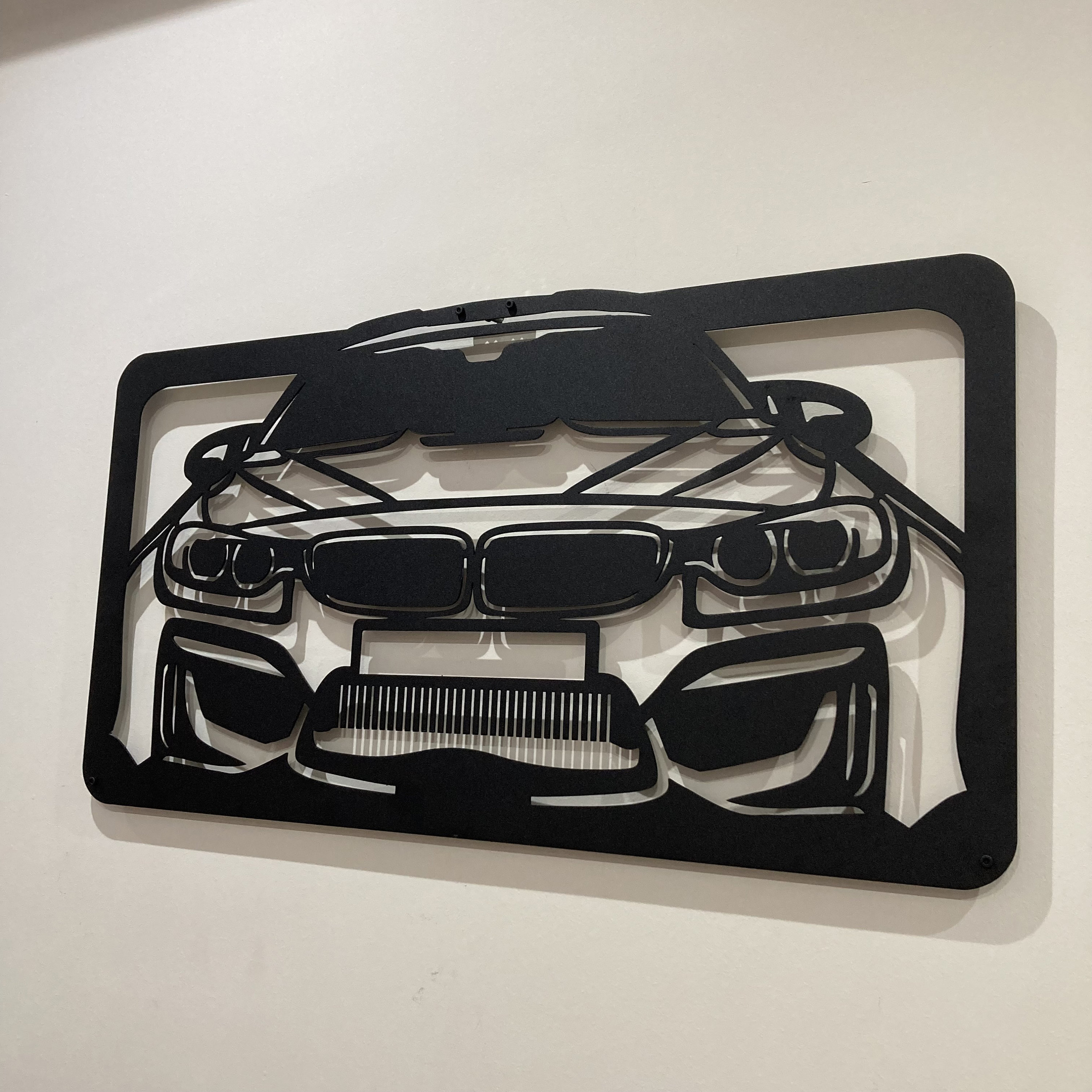 BMW M4 Metal Wall Art, Unique BMW M4 Wall Decor for Living Room, Wall ...