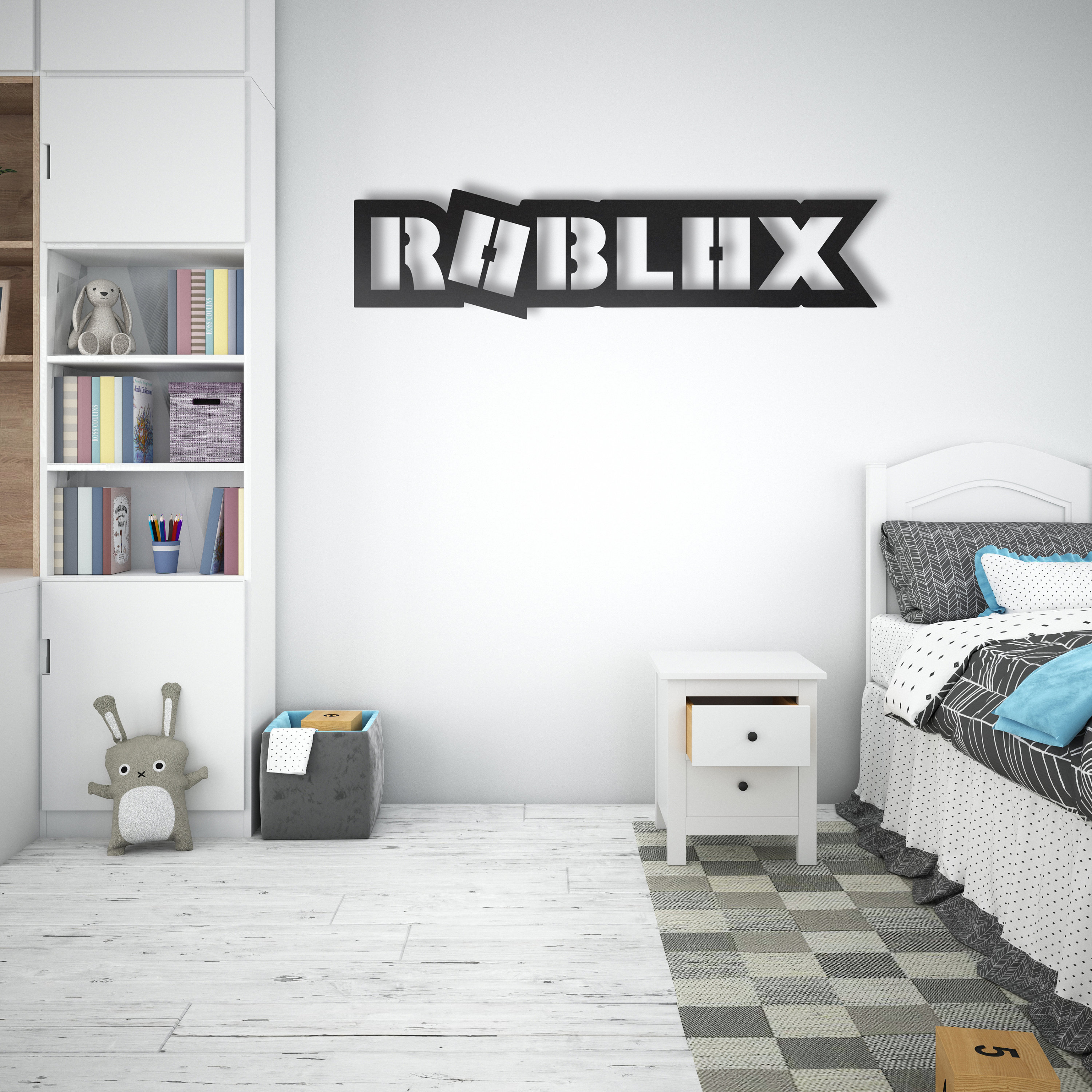Roblox Metal Wall Art Unique Roblox Wall Decor for Gamer - Etsy UK