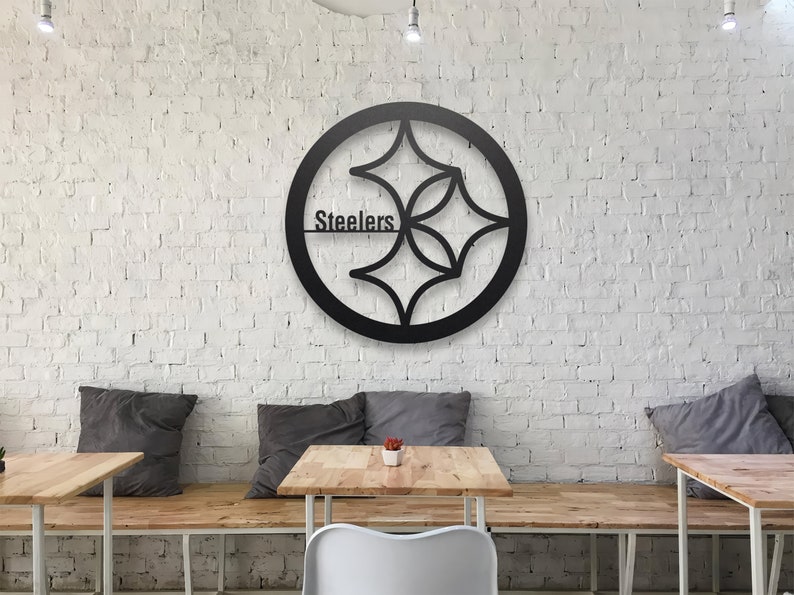 Pittsburgh Steelers Metal Wall Art, Unique Pittsburgh Steelers Wall ...