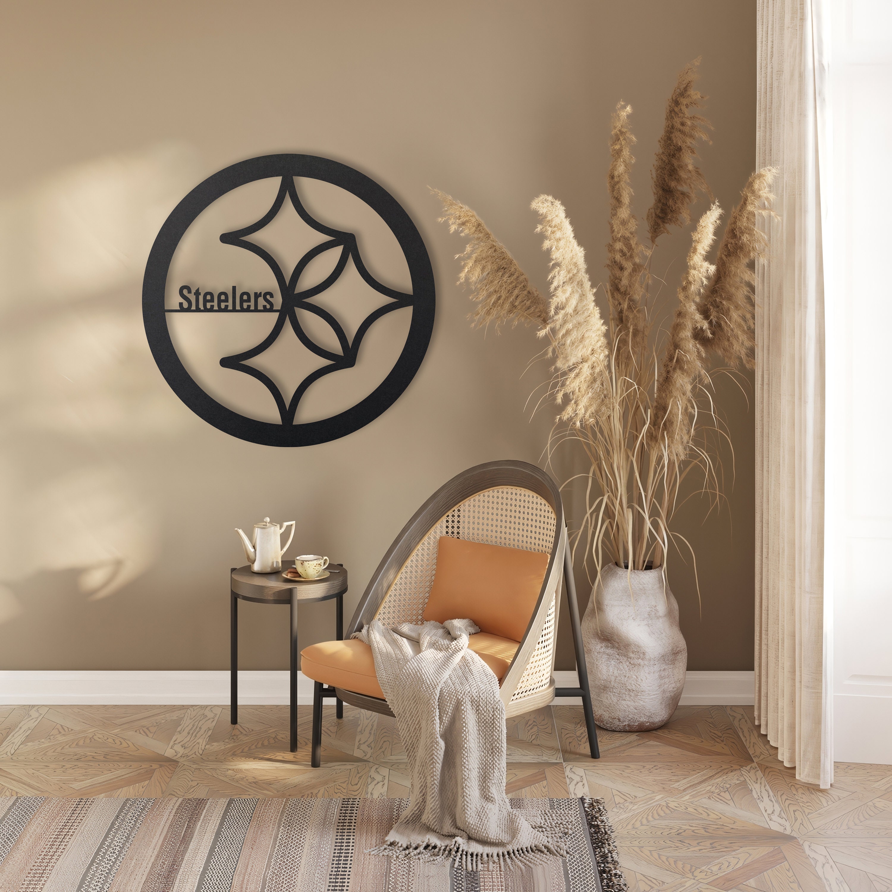 Pittsburgh Steelers Metal Wall Art, Unique Pittsburgh Steelers Wall ...