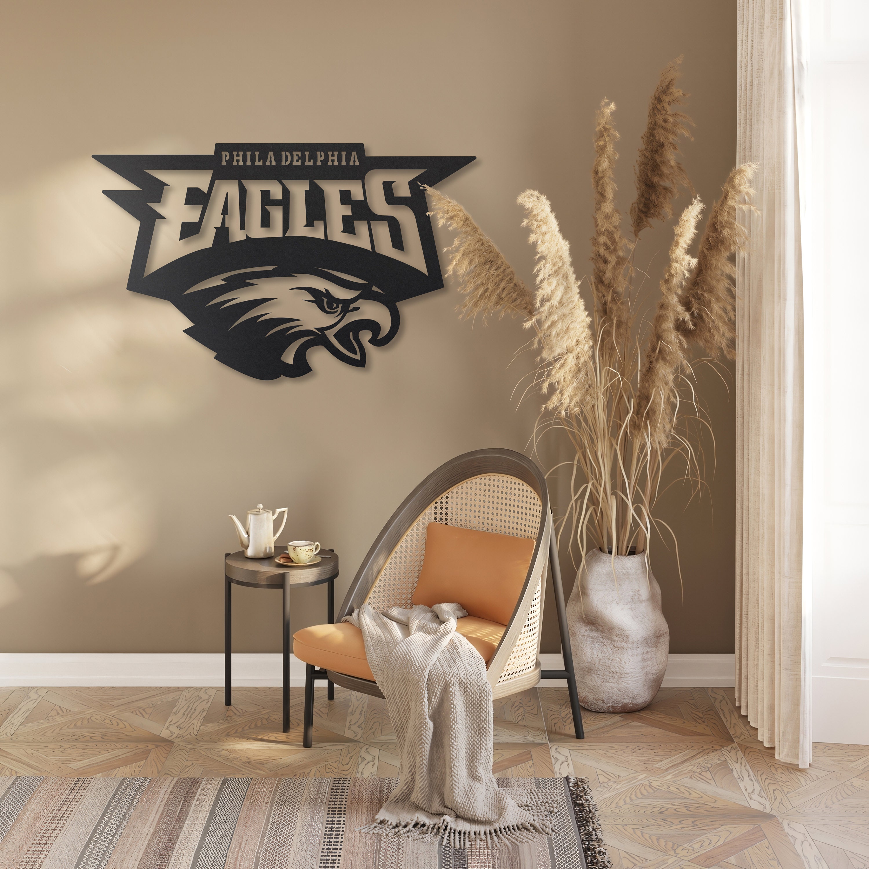 Philadelphia Eagles Metal Wall Art, Philadelphia Eagles Wall Sign, Wall ...