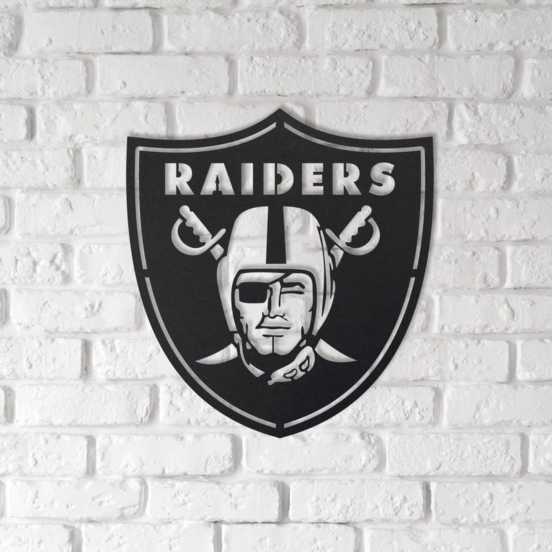Raiders Wall Art - Etsy