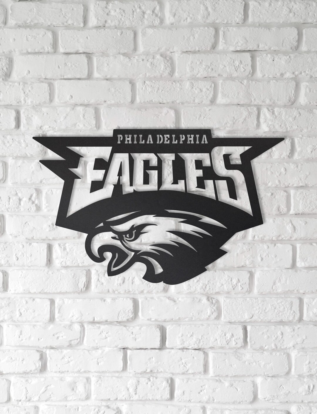 Philadelphia Eagles Metal Wall Art Decor, NFL Football Team Wall ...