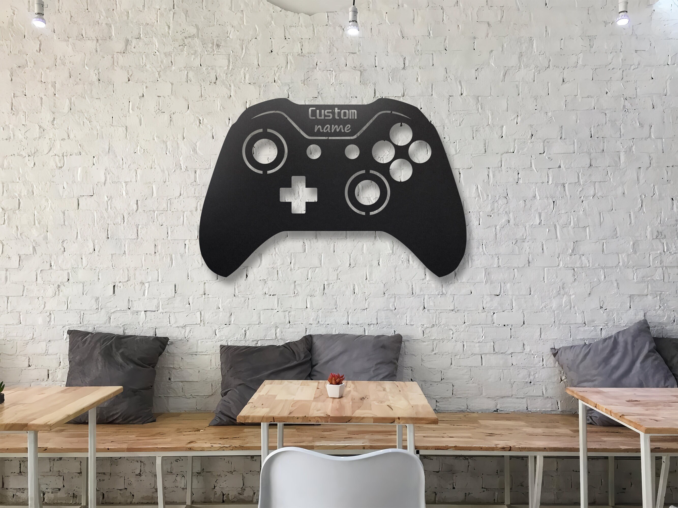 Custom Xbox Controller Metal Wall Art, Unique Xbox Controller Wall ...
