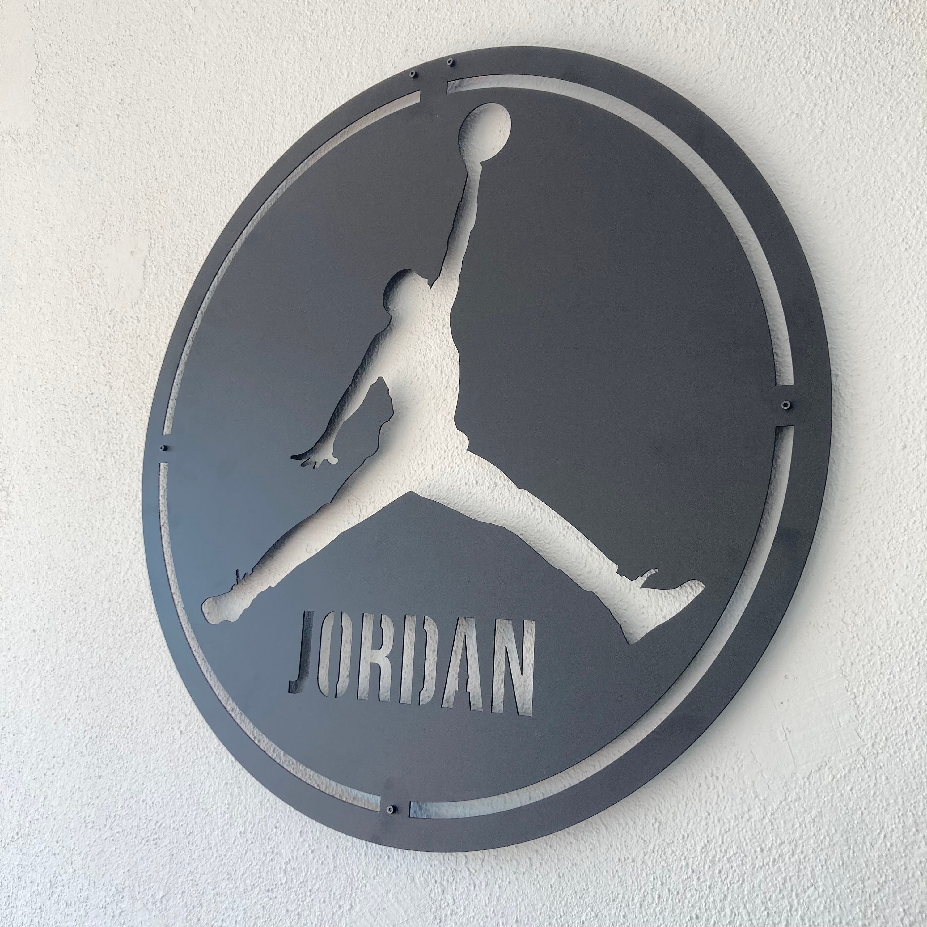 Michael Jordan Metal Wall Art, Unique Michael Jordan Wall Decor for ...