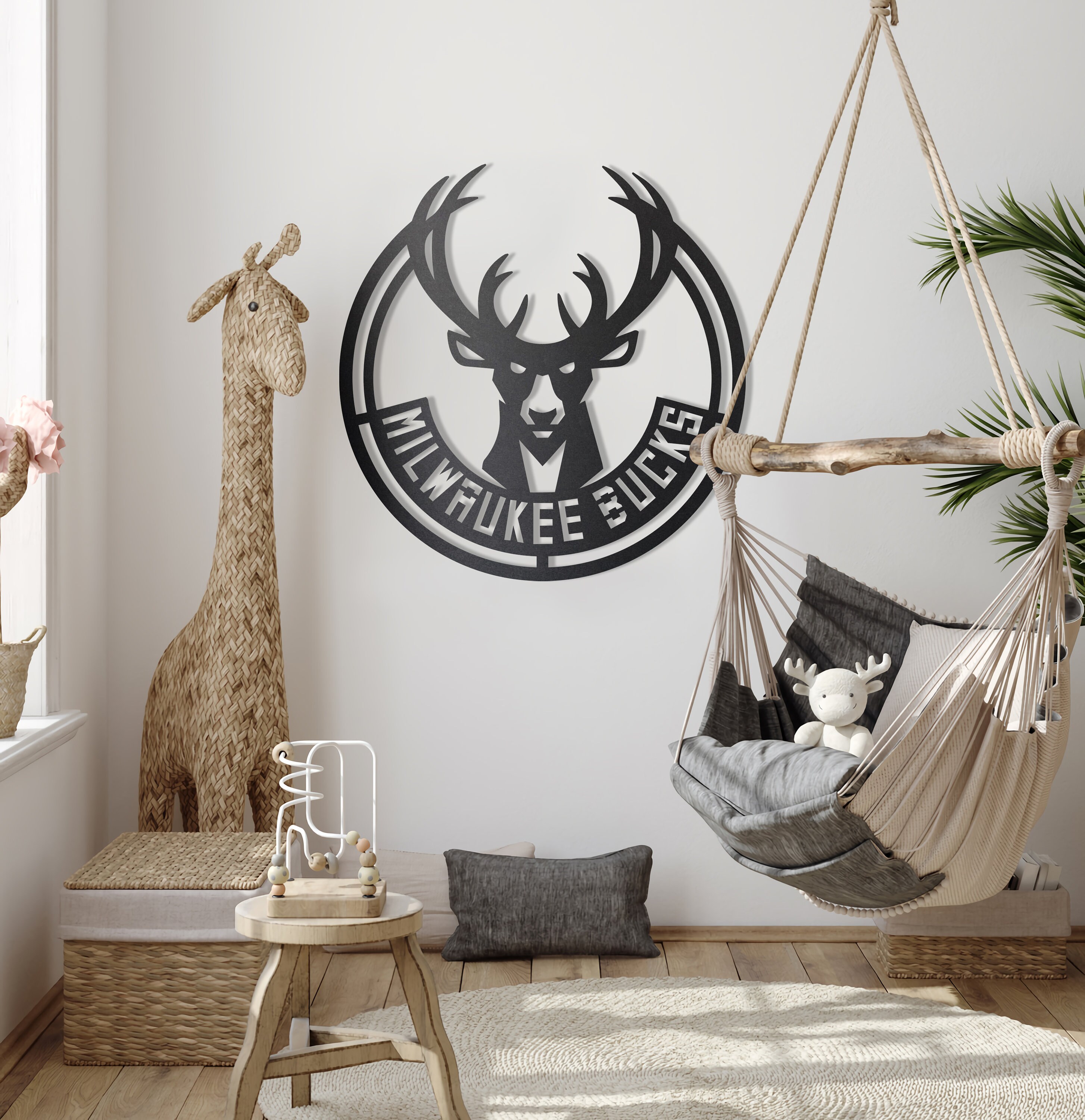 Milwaukee Bucks Metal Wall Art Unique Milwaukee Bucks Wall - Etsy