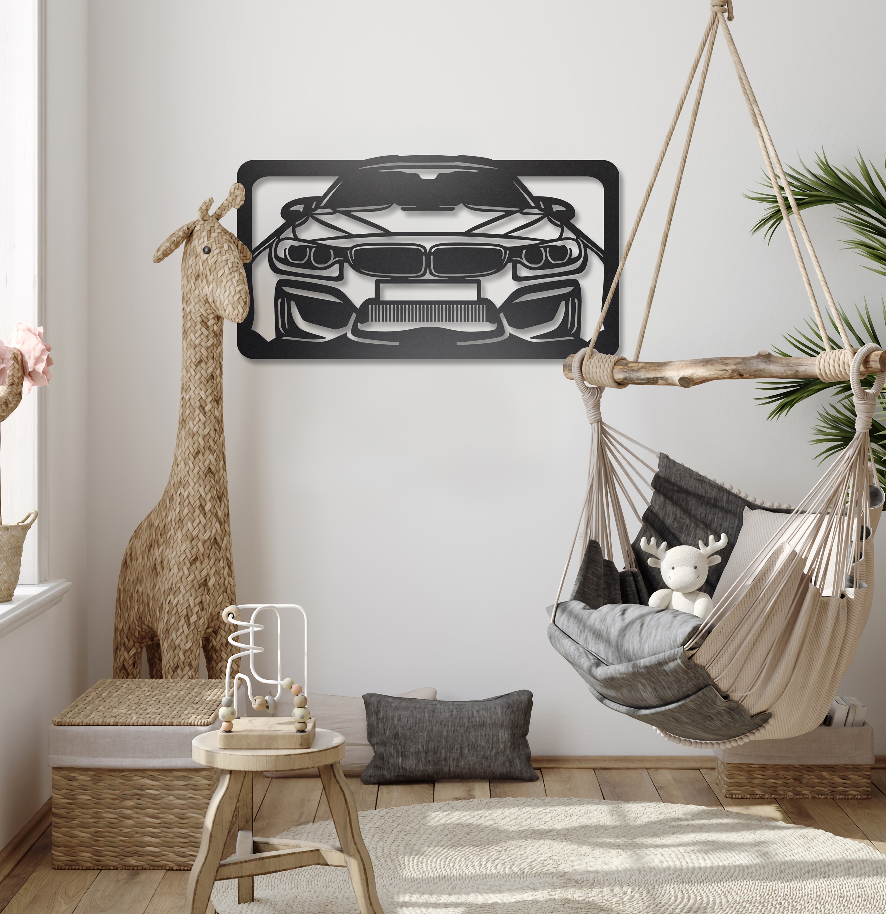 BMW M4 Metal Wall Art, Unique BMW M4 Wall Decor for Living Room, Wall ...