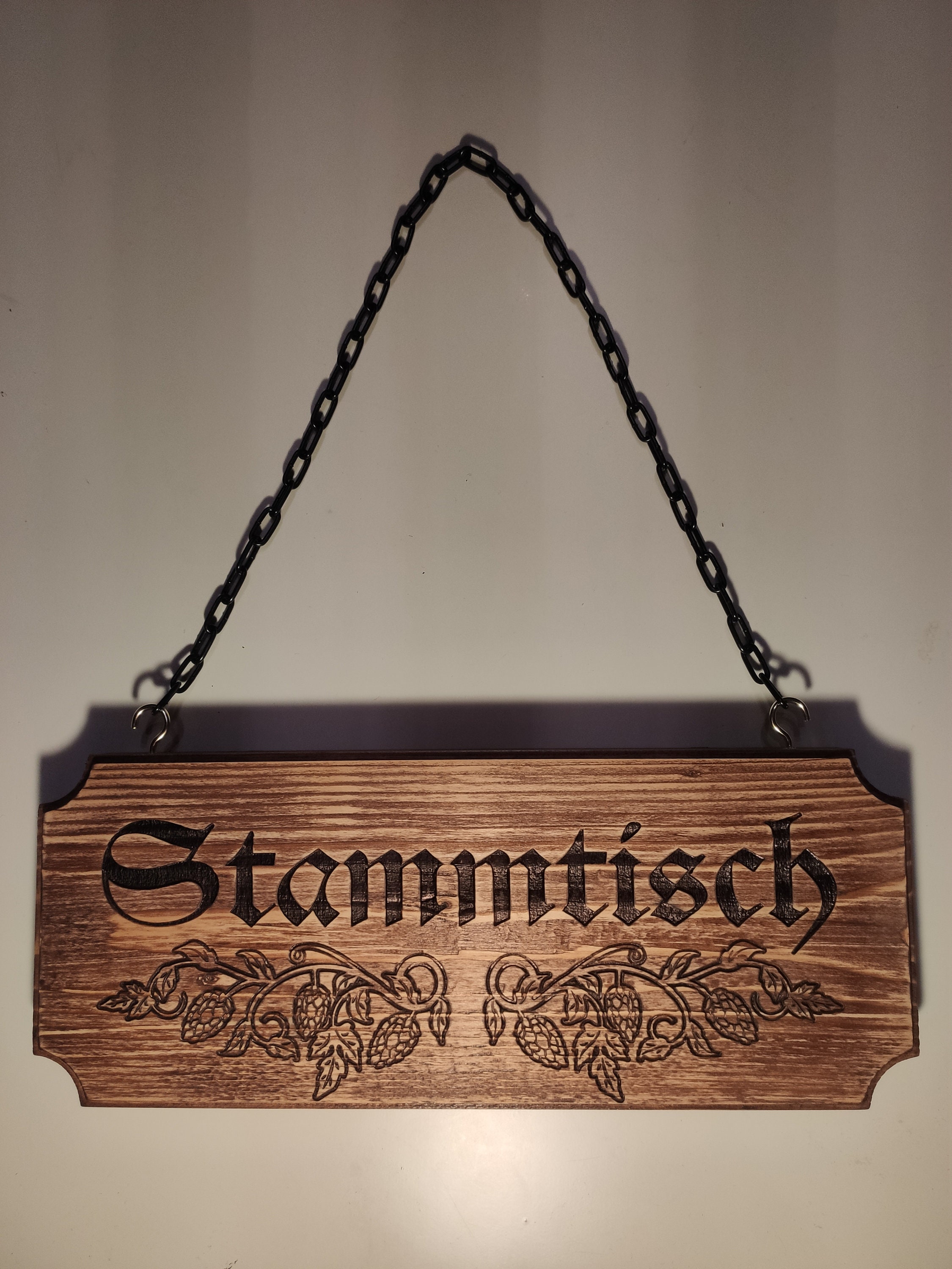 Stammtischschild Stammtisch Schild Holz Personalisiert | Etsy