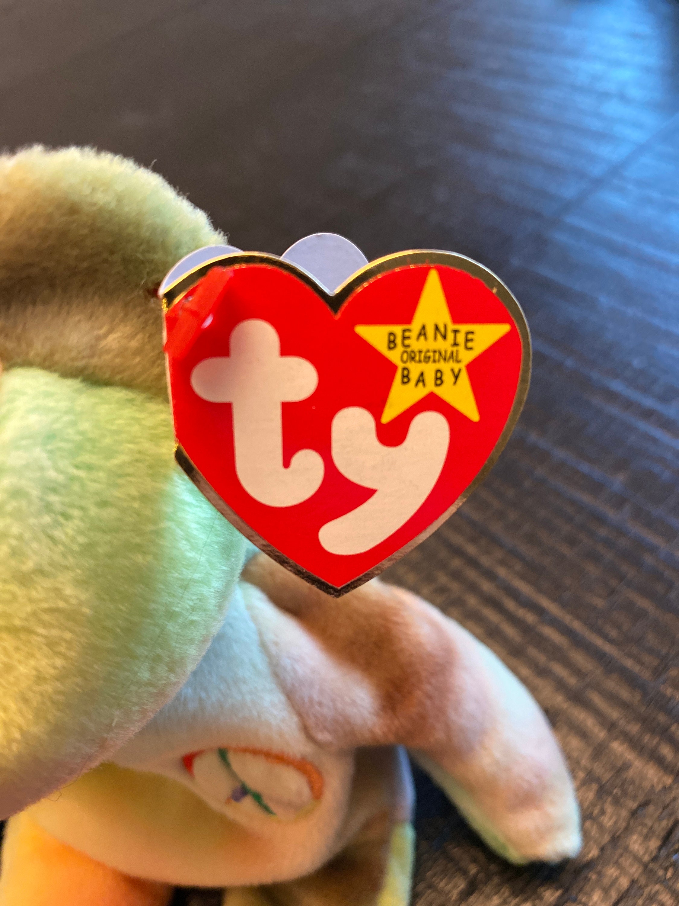 Rare Peace Bear Beanie Baby - Etsy