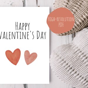 Printable Card - Printable Valentine's Day Card - Printable I Love You ...