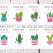 Printable Valentine's Day Cards - Printable Cacti Valentine's Cards ...