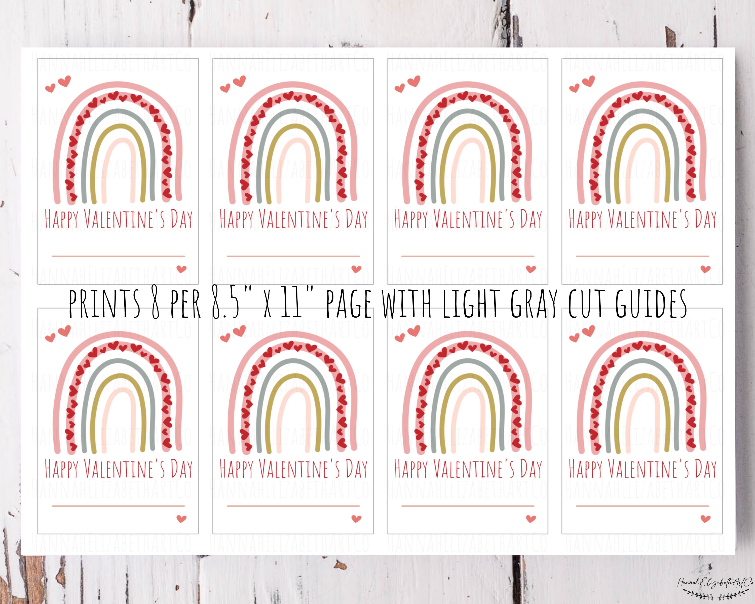 Printable Valentine's Day Cards - Printable Kids Valentine's Day Cards ...