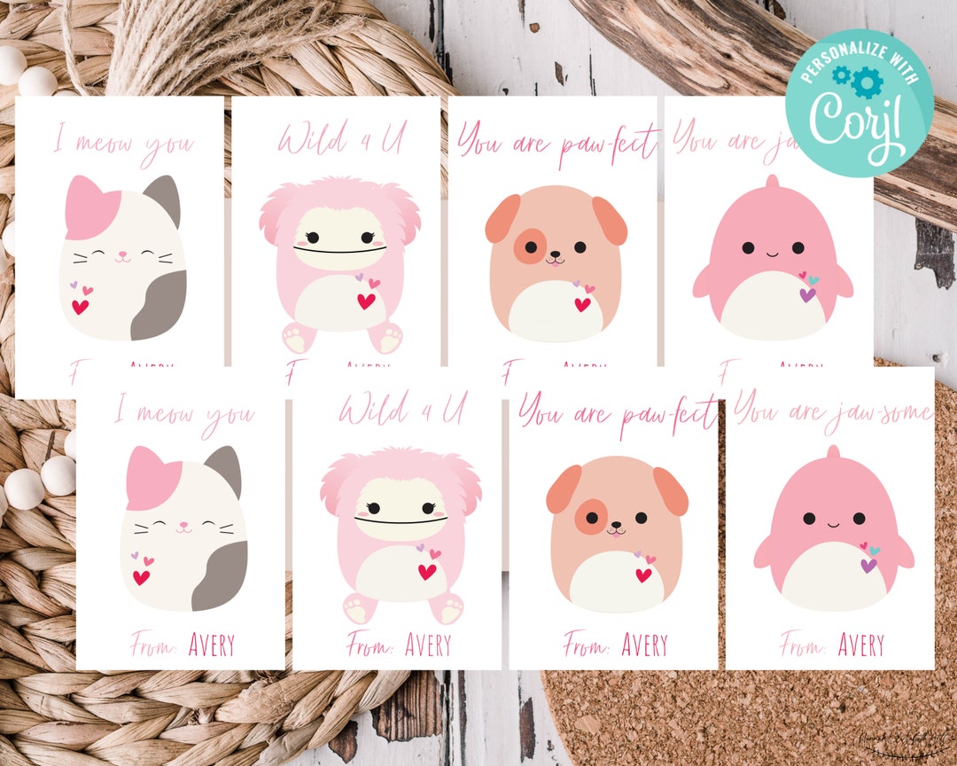 Printable Valentine's Day Cards - Editable Valentine's Day Cards ...