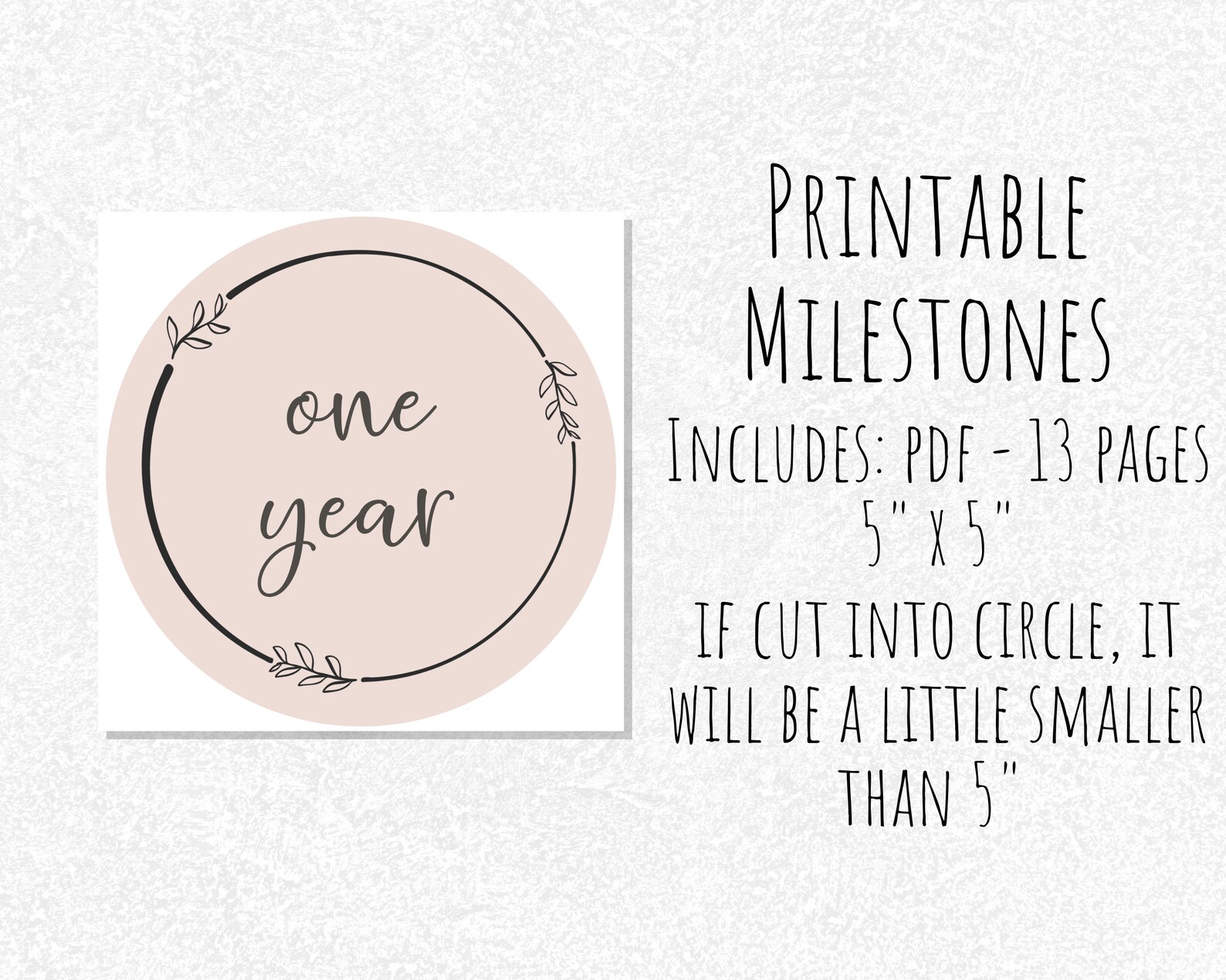 Printable Baby Milestones Printable Milestones Printable Milestone ...