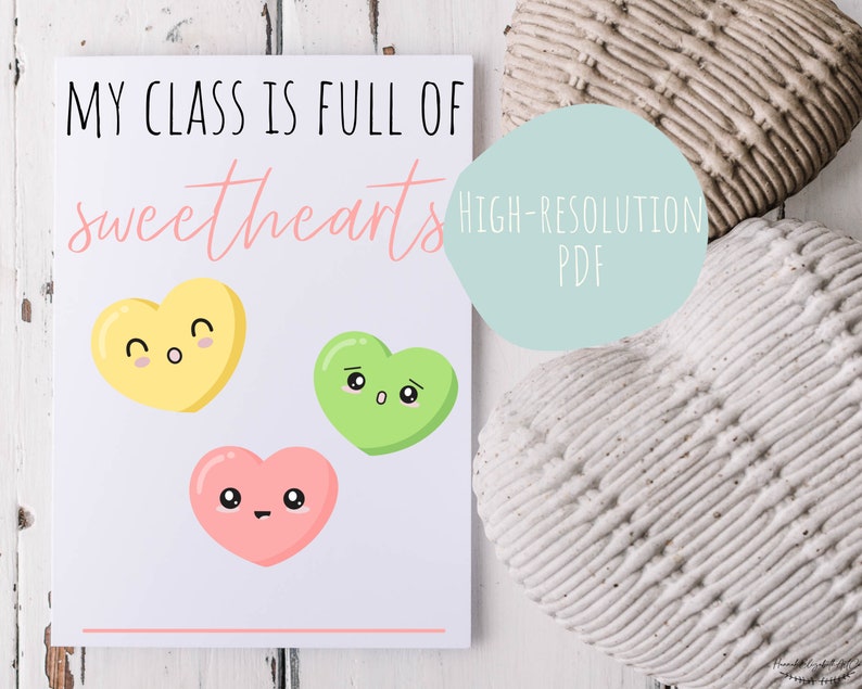 Printable Valentine's Cards - Printable Classroom Exchange Valentine's ...