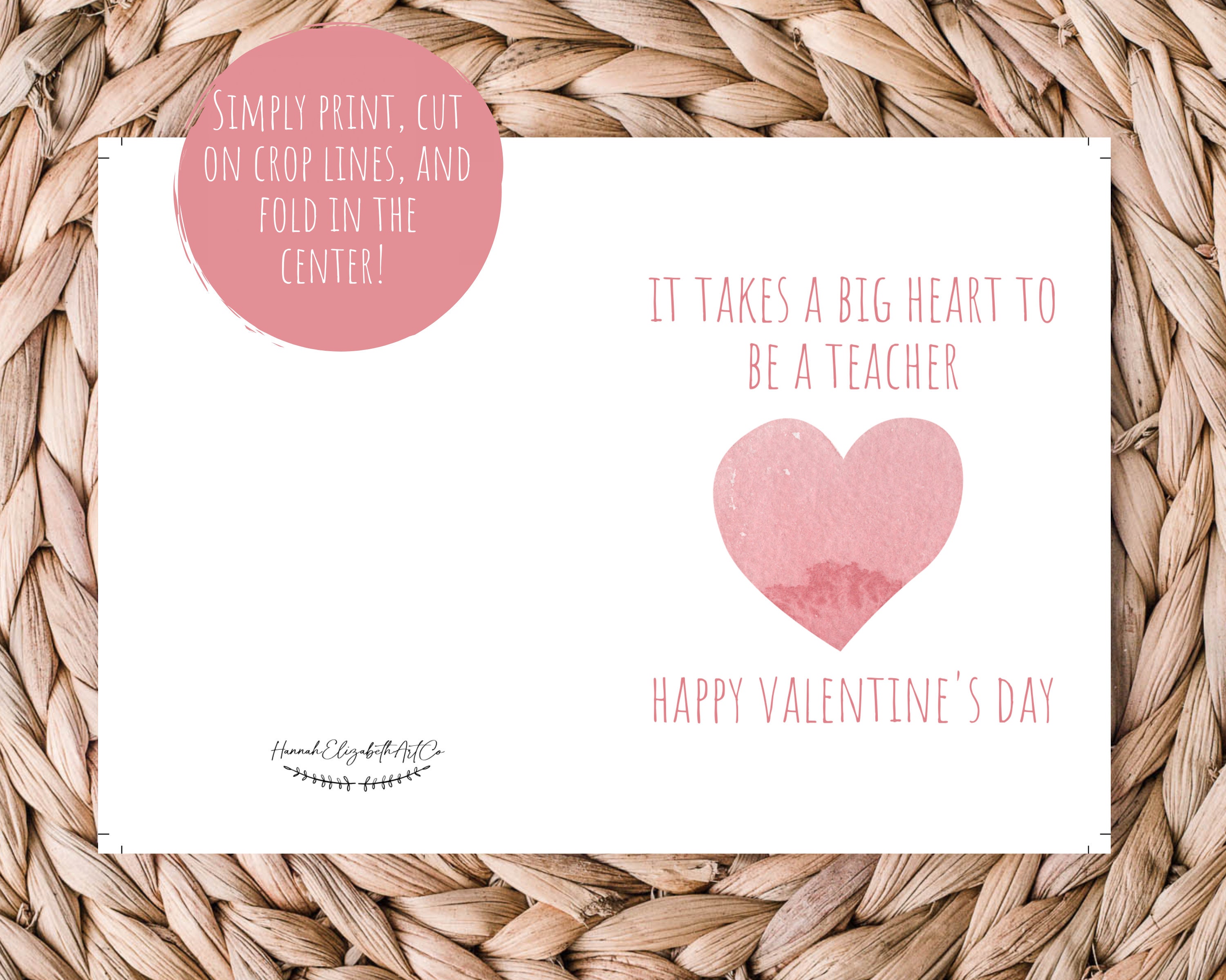 Printable Valentine's Day Card - Printable Valentine's Day Card for ...