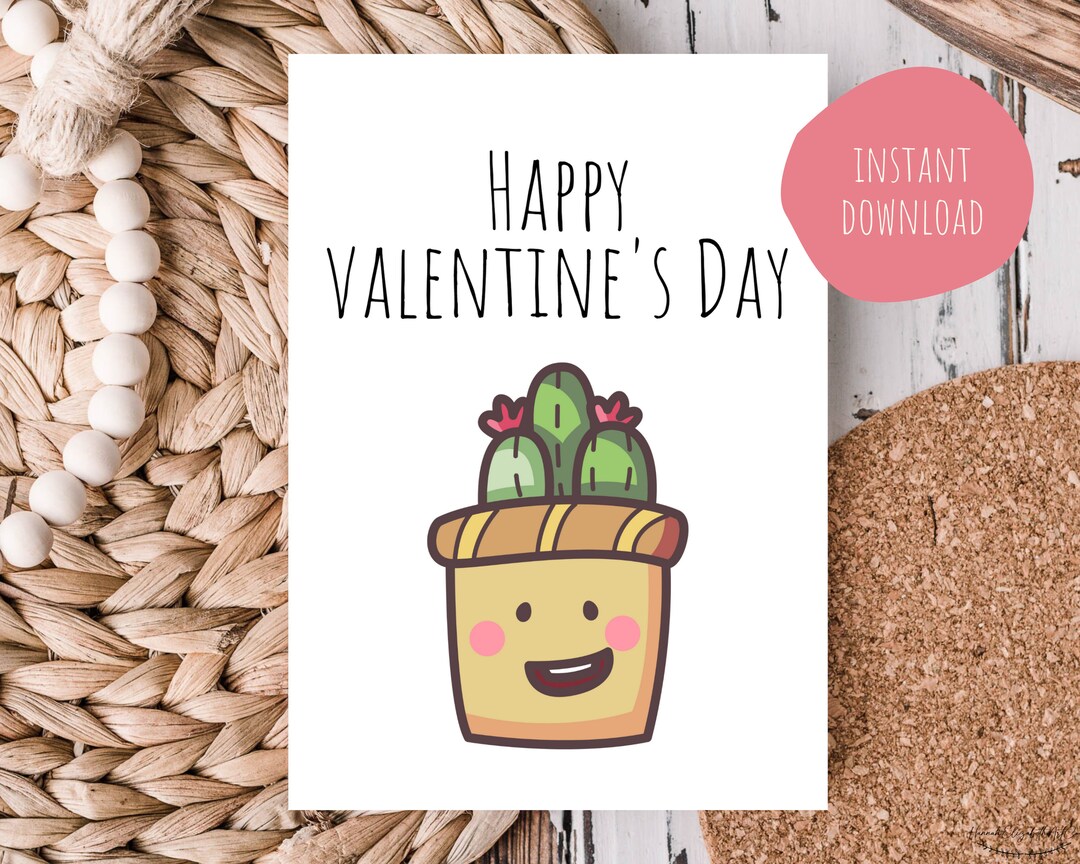 Printable Valentine's Day Card - Printable I Love You Card - Printable ...