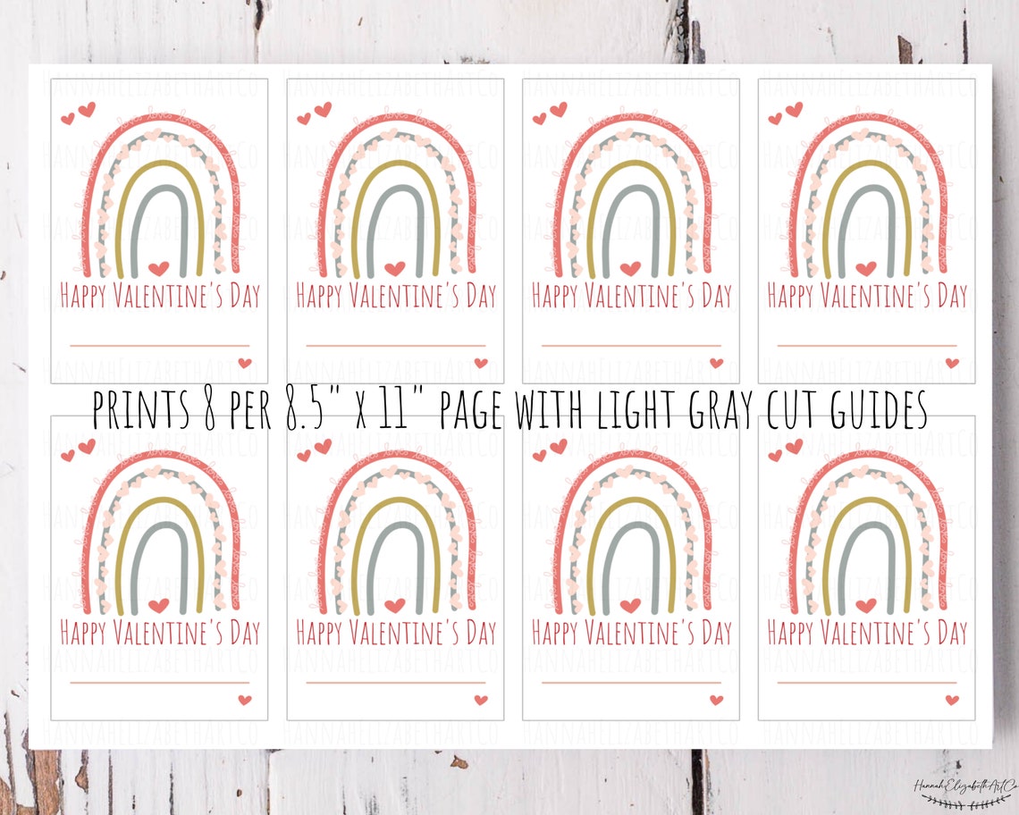 Printable Valentine's Day Cards - Printable Kids Valentine's Day Cards ...