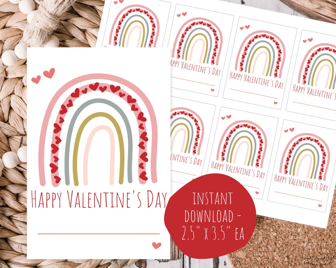 Printable Valentine's Day Cards - Printable Kids Valentine's Day Cards ...