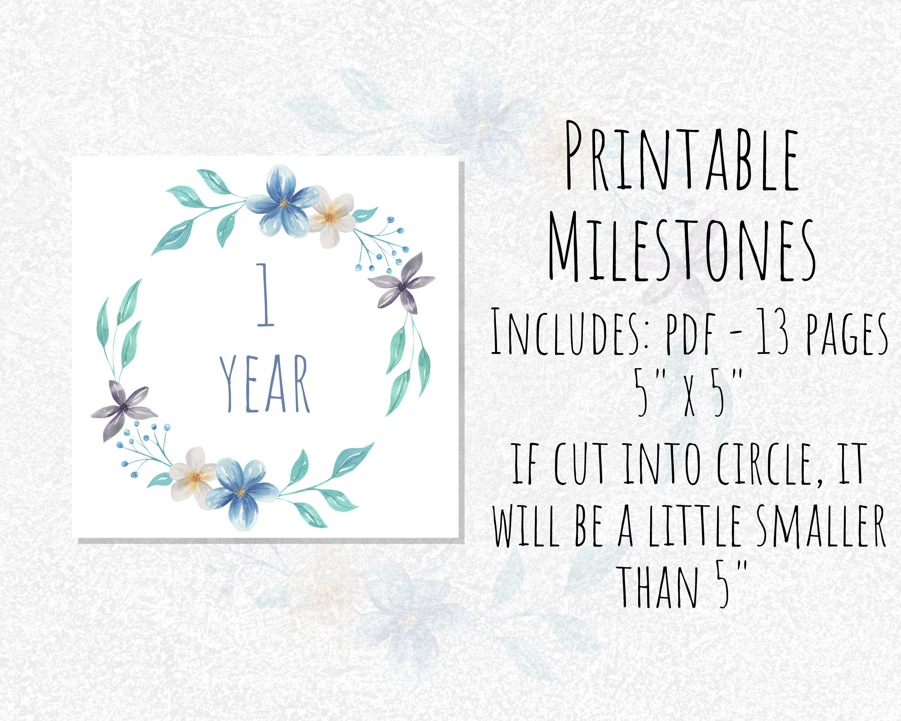 Printable Baby Milestones Printable Milestones Printable Milestone ...